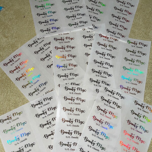 Cosmetic Stickers, Eyelash Sticker, Lip Gloss Labels, Lip Balm ...