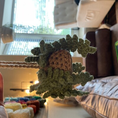 Car Fern Crochet PATTERN by Pamelambie Car Plant - Etsy