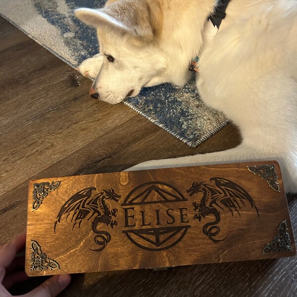 Dice Box Made With RPG Gamers in Mind Dungeons and Dragons Miniatures D ...