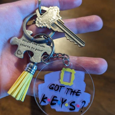 Got the Keys Friends Tv Show Inspired Keychain - Etsy