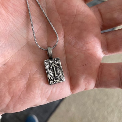 Tiwaz Rune Pendant Justice, Sense of Duty, Honor Ancient Traditions - Etsy