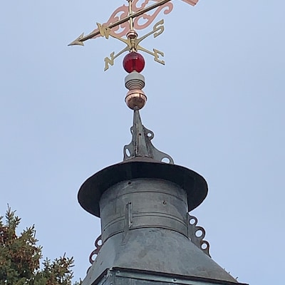 Octagon Dovecote Birdhouse With Mini Dragonfly Weathervane - Etsy
