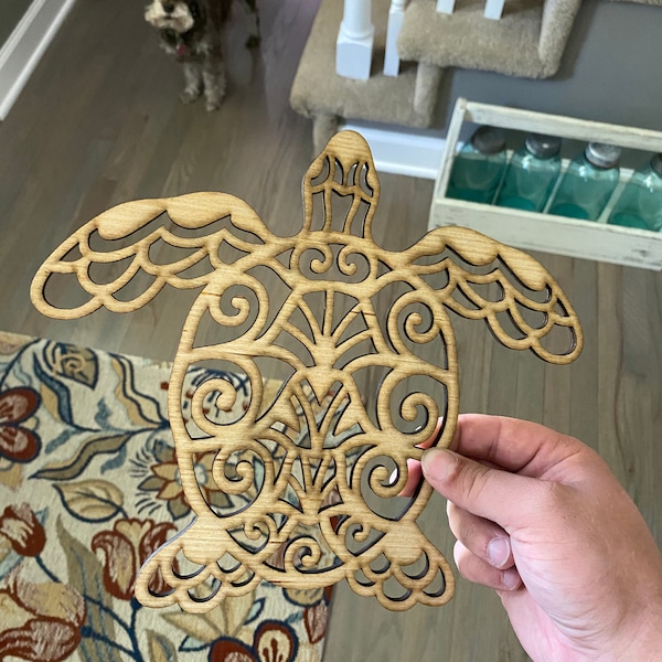 Turtle Mandala Svg, Boho Jellyfish Svg, Vector Fish Svg, Sea Svg ...