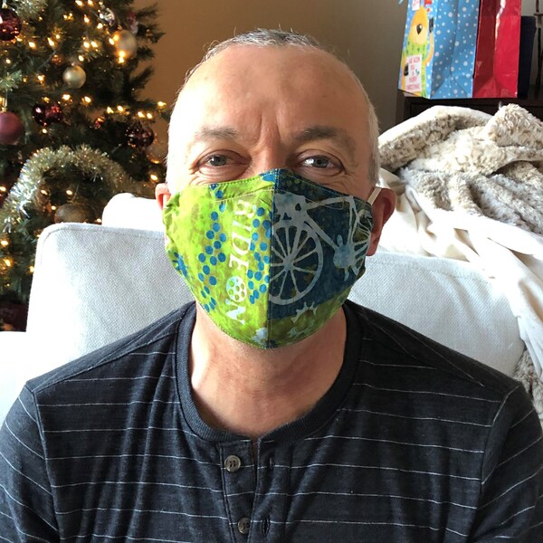 Best Fitting Washable Face Mask With Filter Pocket, Great Nose Wire ...