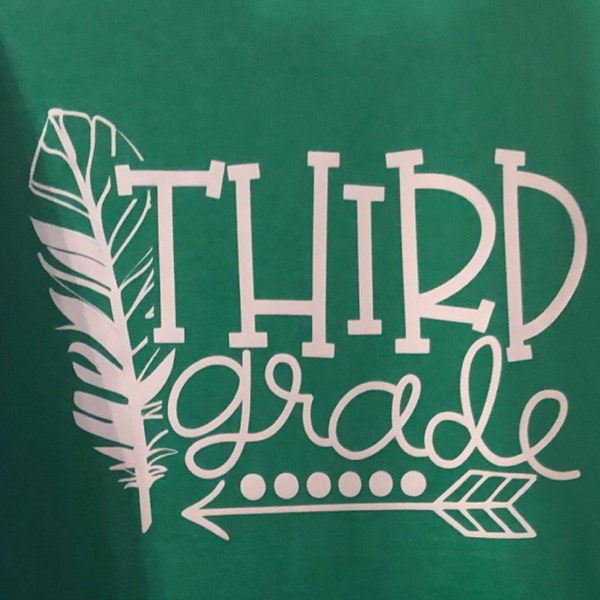 Back to School, School Cut File, 3rd Grade SVG, School Shirt, Svg File ...