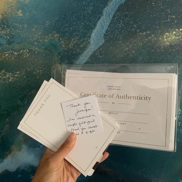 Artwork Labels for Art Shows and Exhibitions, Display Cards, Pack of 25 ...