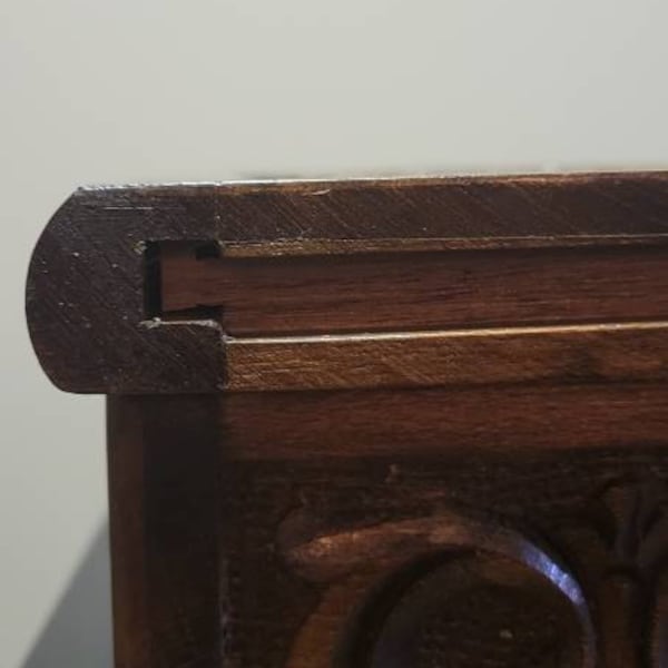 Puzzle Box With Secret Key Wooden Puzzle Box Walnut Custom Secret Lock ...