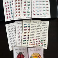 Holiday Planner Stickers, Holiday Reminder Labels for Planners ...