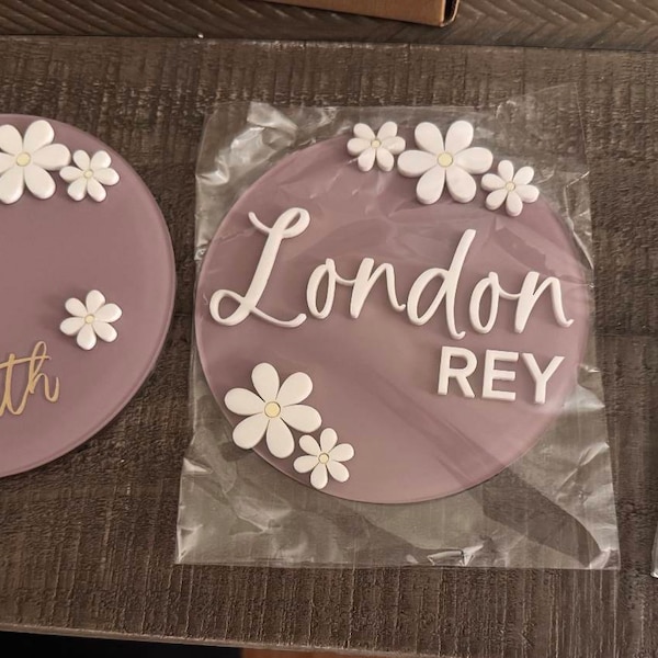 Acrylic Baby Milestone Marker, Baby Milestone Discs, Interchangeable ...