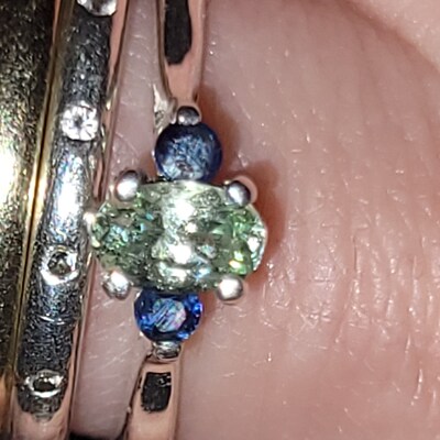 Ethiopian Opal Ring, .90 Carats, 7mm Round, Sterling Silver, Size 6 - Etsy