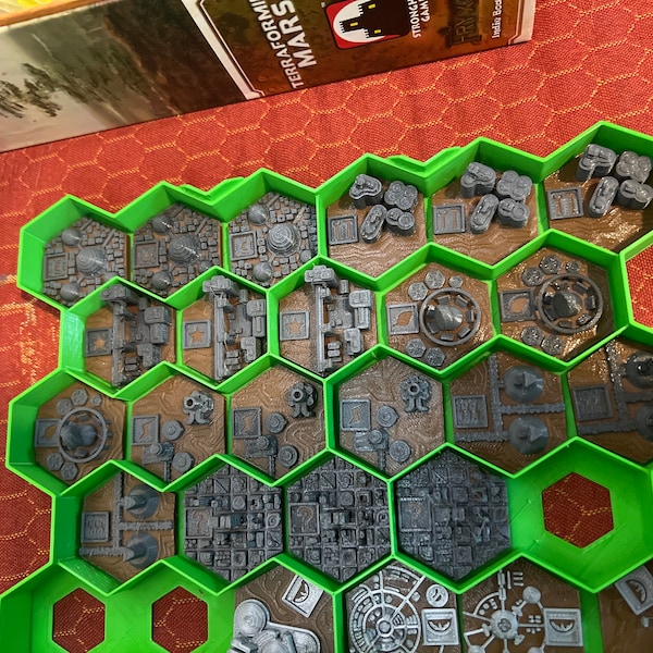 Terraforming Mars - High Orbit Tiles Pack - 7 Tiles - Etsy