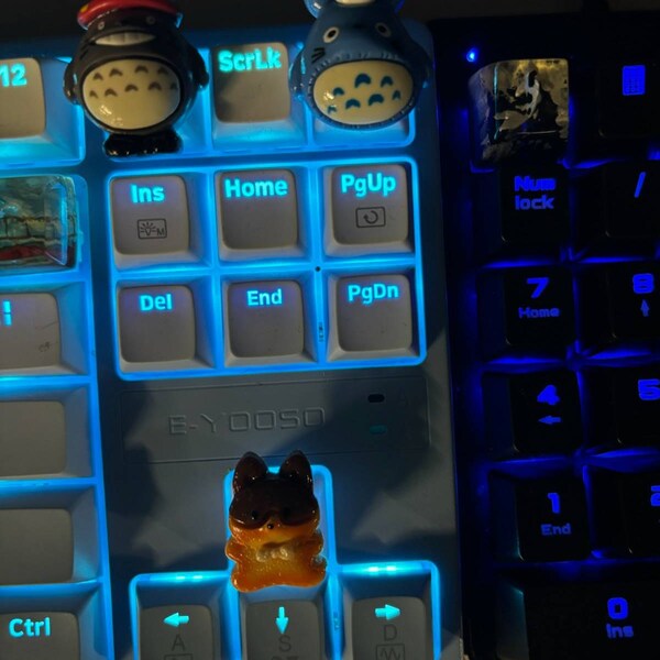 Kawaii Character Keycaps, Animal Keycaps, Cute Keycaps 1pc - Etsy