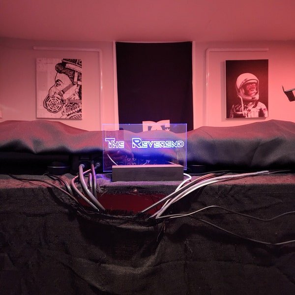 Dj Led Sign, Personalized Dj Gift, Dj Logo Design, Dj Lights, Music ...