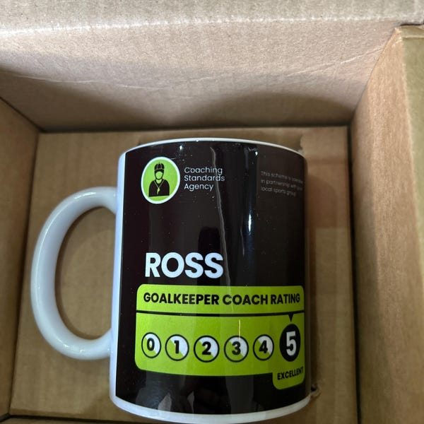 Customisable Gymnastics Coach Mug, Personalised 11 Fluid Ounce Trainer ...