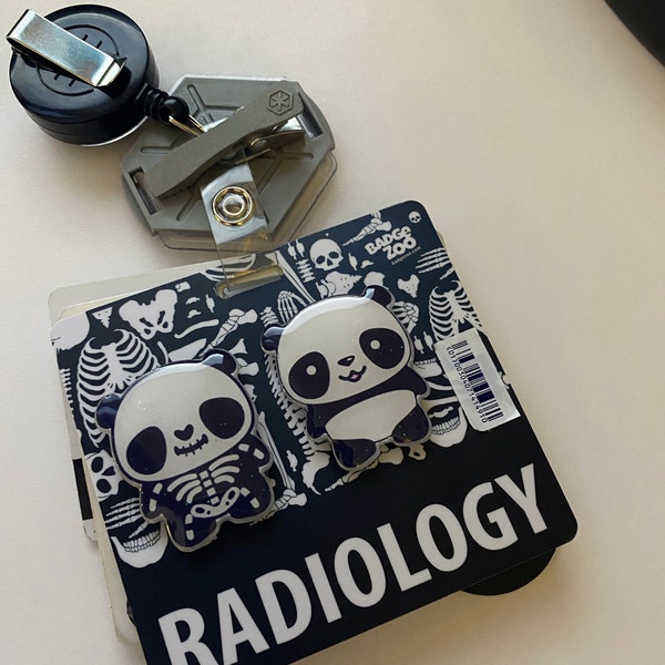 Skeleton Panda Xray Marker Set - Etsy