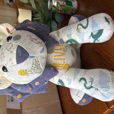 Personalized Keepsake Memory Soft Lion Toy,custom Teddy Bear ,keepsake ...