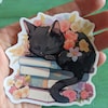 Stack of Books Sticker, Pastel Colors, Kindle Sticker, Autumn Stickers ...