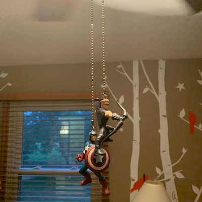 Avengers Ceiling Fan/light Pull Chains Ironman, Thor, Captain America ...