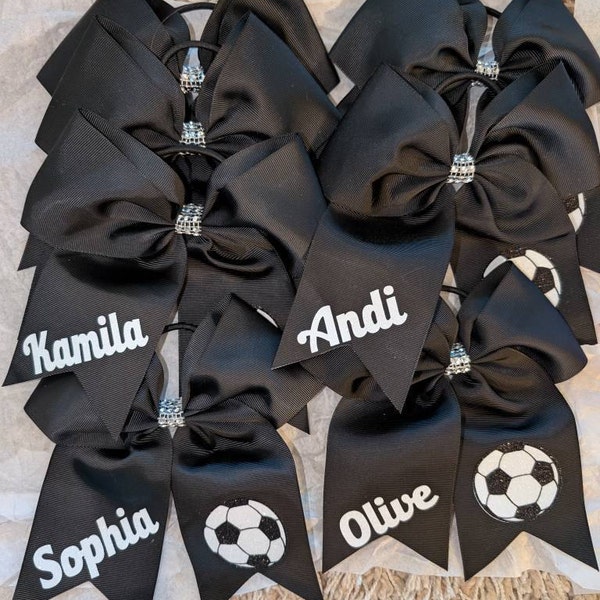 Softball Bow With Number | Softball Bows | Custom Softball Bows ...