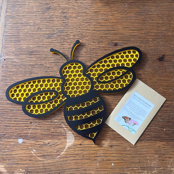 Floating Bee Island, Bee Waterer, Bee Water Station, Colorful Bee ...