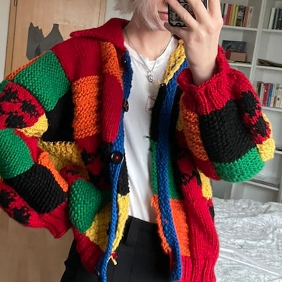 Cárdigan Harry Styles, cárdigan JW Anderson, suéter Harry Styles ...