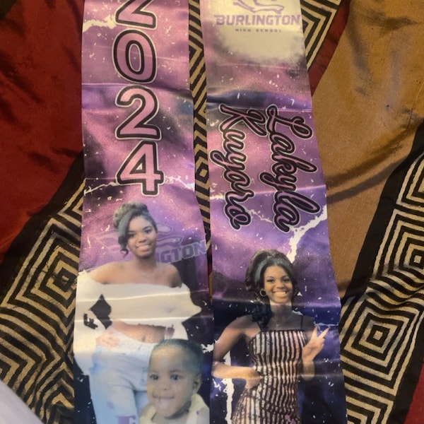 Custom Graduation Stole - Etsy