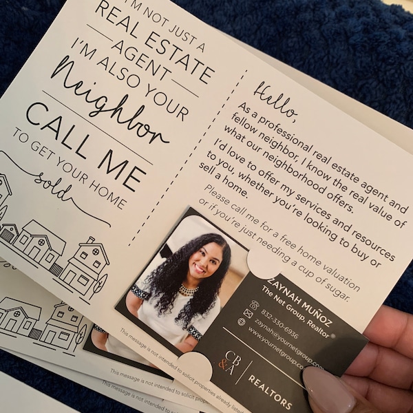 Set of I'm Not Just a Real Estate Agent, I'm Also Your Neighbor Mailer ...