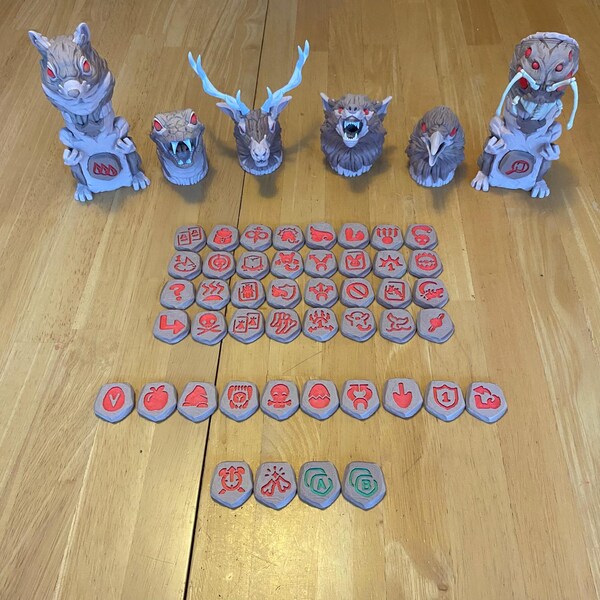 Inscryption - Animal Tribe Totems - Combo - Etsy