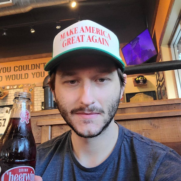 Wiener Hot Dog Trucker Hat, Custom Trucker Hat, Western Bach, Funny Hat ...