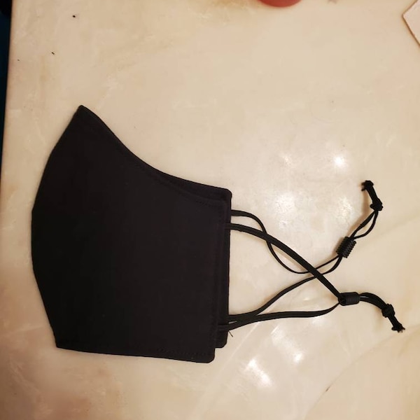 The Most Comfortable Mask EVER! All Black, Custom Made to Fit Your ...