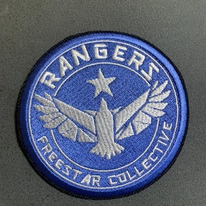 Freestar Ranger Badge Patch/starfield/ Sew On/iron On/hook 3.64 X 3.62 ...