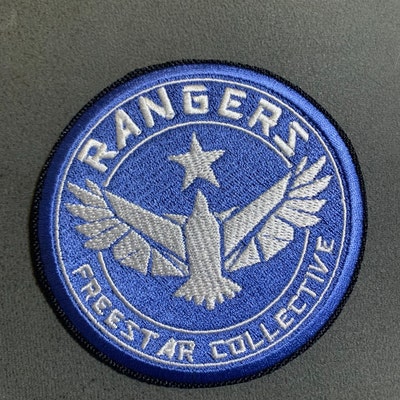 Freestar Ranger Badge Patch/starfield/ Sew On/iron On/hook 3.64 X 3.62 ...