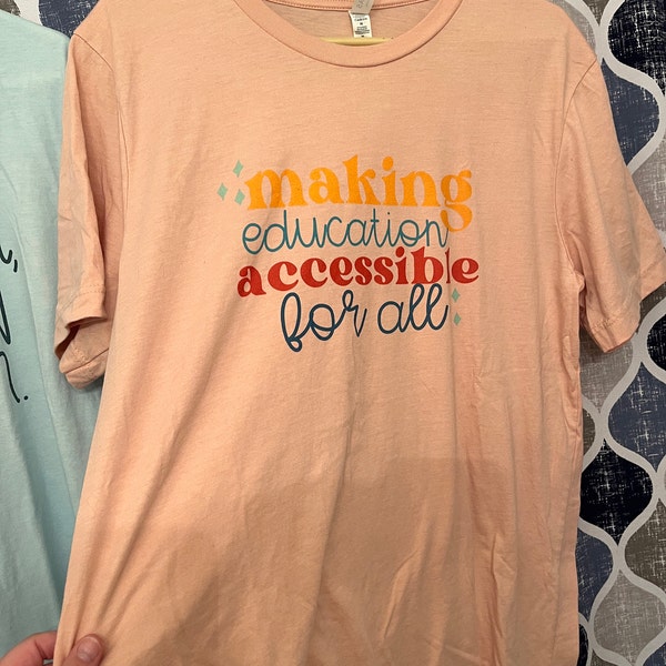 Accessible Boho Special Education Teacher Shirts | Special Needs ...