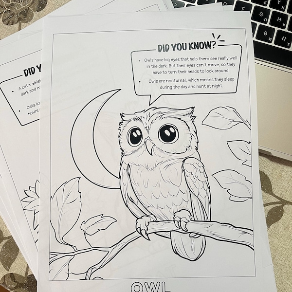50 Animals Coloring Pages | Fun Educational Printables for Kids | Learn ...