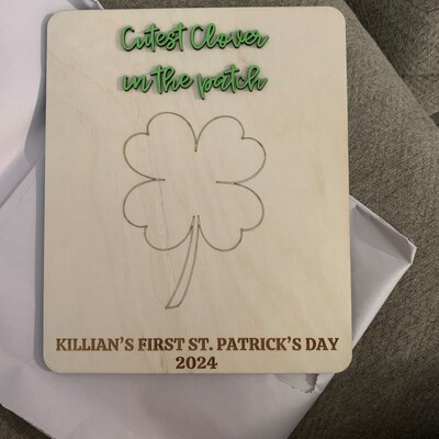 DIY Personalized Cutest Carrot in the Patch Babys First Easter ...