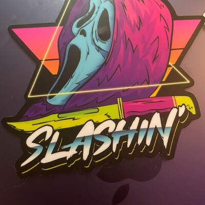 Slasher VHS Sticker - Etsy