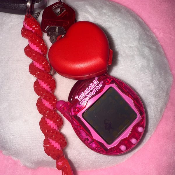 Y2K Aesthetic Keychain | Bag Charms | Lanyard Keychain| Gimp String ...