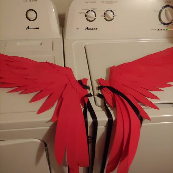Realistic Red Tailed Bird Cosplay Wings - Etsy
