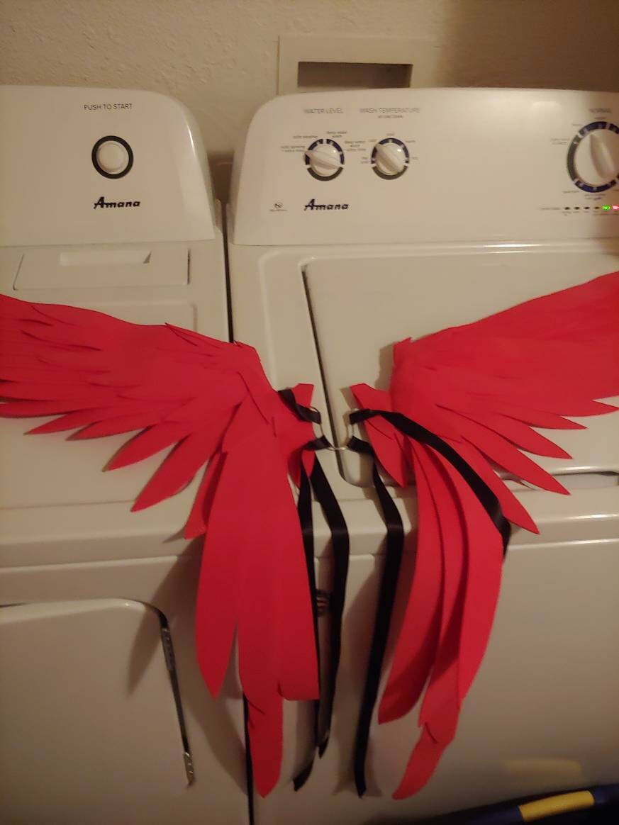 Realistic Red Tailed Bird Cosplay Wings | Etsy