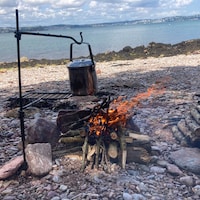 The Original Grill Mini Fire Anchor. Outdoor Cooking, Bushcraft ...