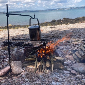 The Original Grill Mini Fire Anchor. Swing Arm. Outdoor Cooking ...