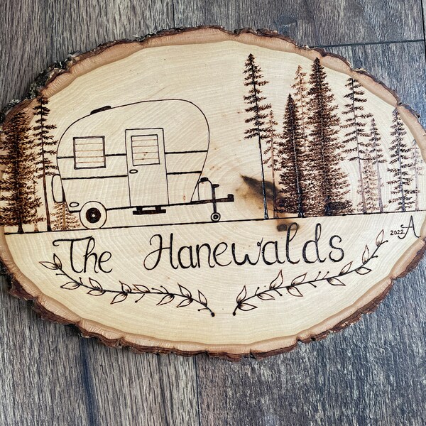 Wood Burned Flowers and Butterflies - Etsy