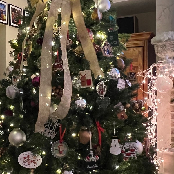 Silver Christmas Picks, Christmas Picks, Silver Christmas Bush ...