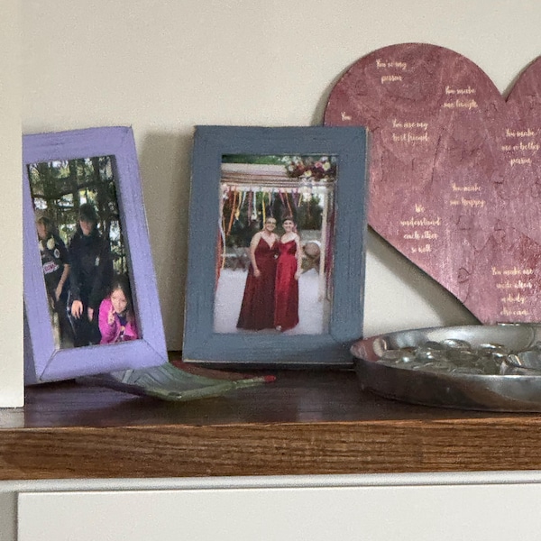 Weathered Emily - Choose Your Color/size - Handmade Picture Frame ...