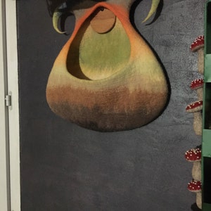 Handmade Turtle Shell Hat , Green Felt Nature Inspired Hat, Wearable ...