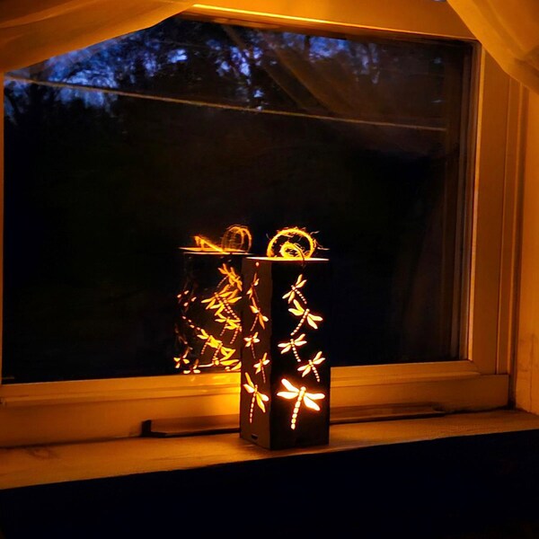 Celtic Squared Lantern - Etsy