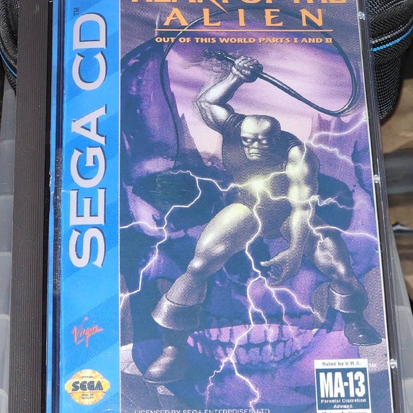 Sega CD, Any Title, Custom Case W/inserts & Foam, PLEASE Message With ...