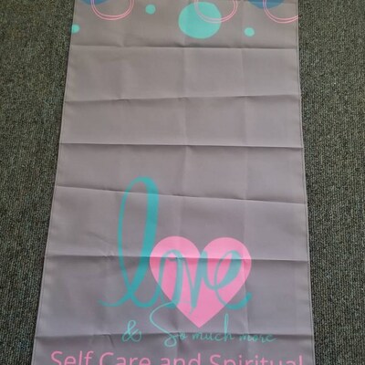 Custom Table Runner Full Color Printing With YOUR Logo and Text Free ...