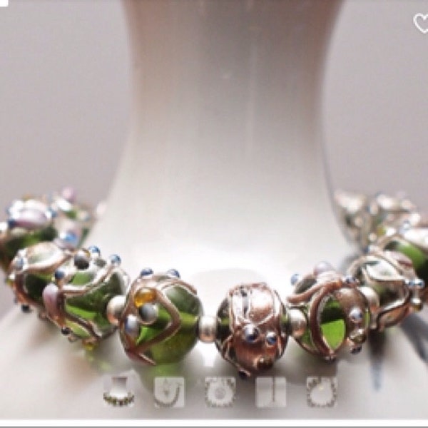 Rice Shell Necklace Rice Shell Beach Necklace Natural Rice Shell Beaded ...