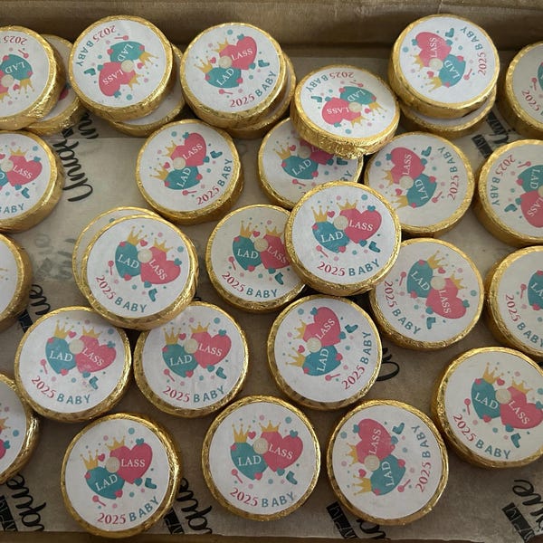 Business Custom Personalised Chocolate Favours Handmade Square Small ...